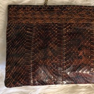 Bags | Vintage Snake Clutch Purse | Poshmark